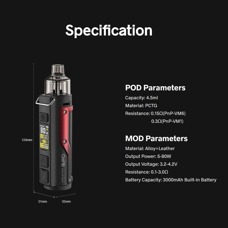 ARGUS PRO 80W -Voopoo- E-smokers Club